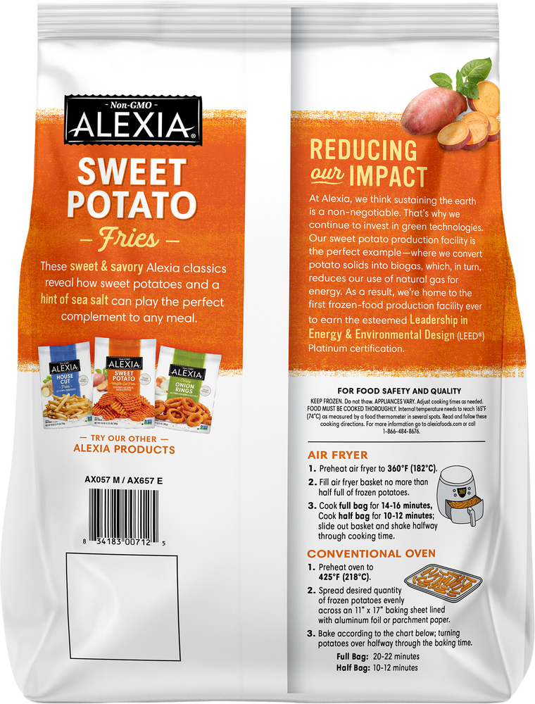 Alexia Fries, Sweet Potato-Planogram-Back