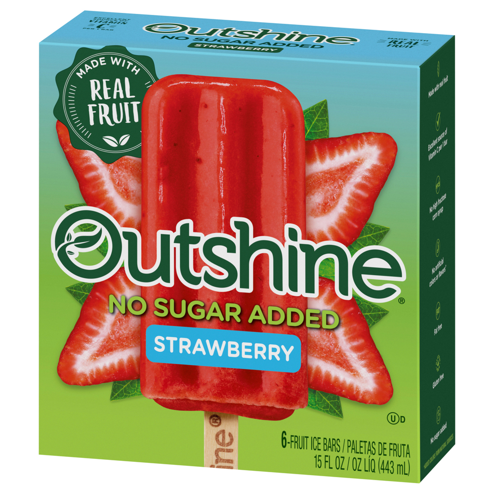 Outshine Fruit Bars Edy's Outshine Fruit Bars Pineapple, Coconut