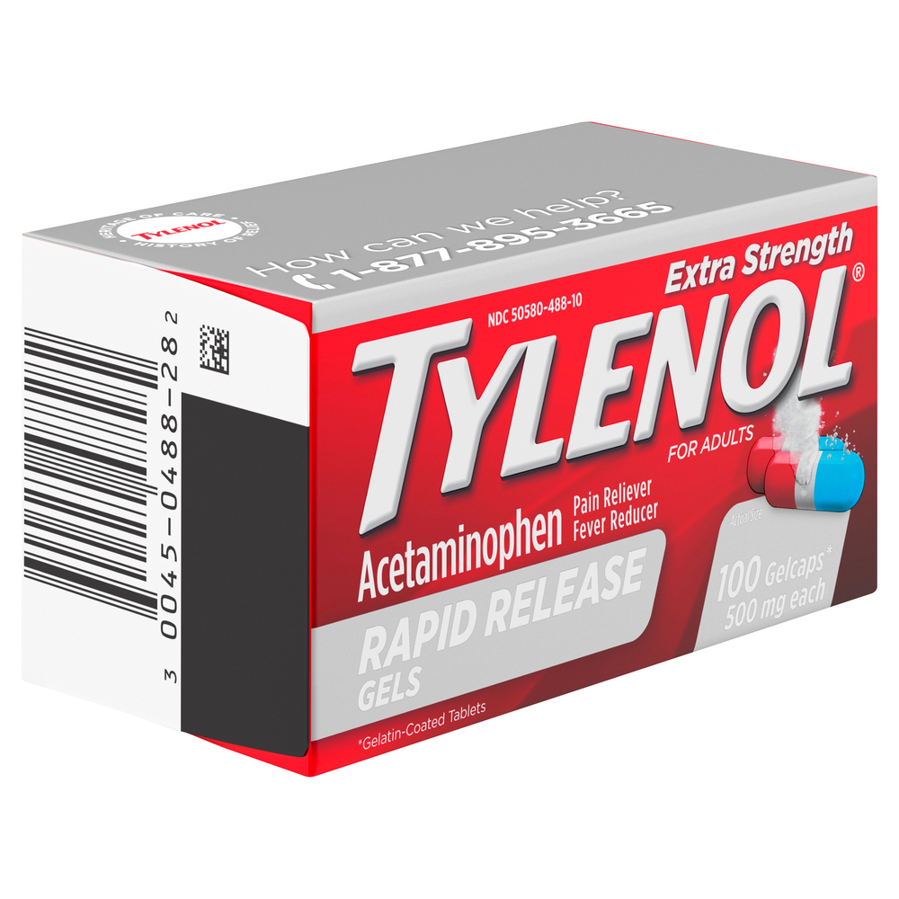 Tylenol Adult Internal Analgesics, Gels-Main