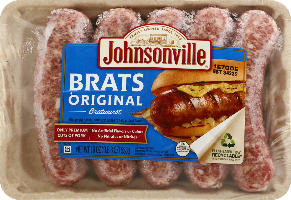 Johnsonville Bratwurst, Original-Main