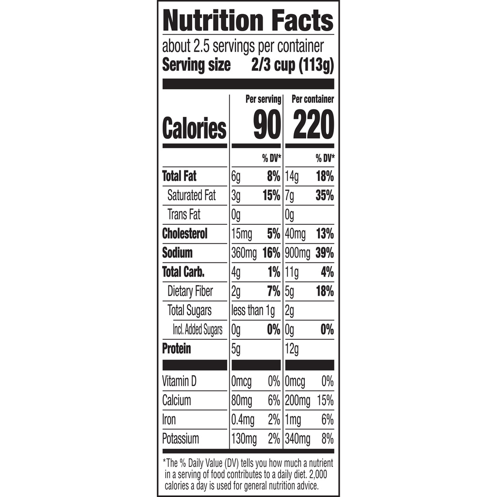 Alexia Cauliflower, Loaded-Nutrition-Facts