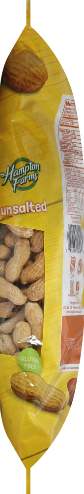 Hampton Farms Peanuts, Unsalted, Roasted-Planogram-Right