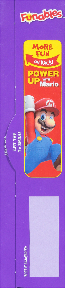 Funables Fruit Snacks, Super Mario-Planogram-Left