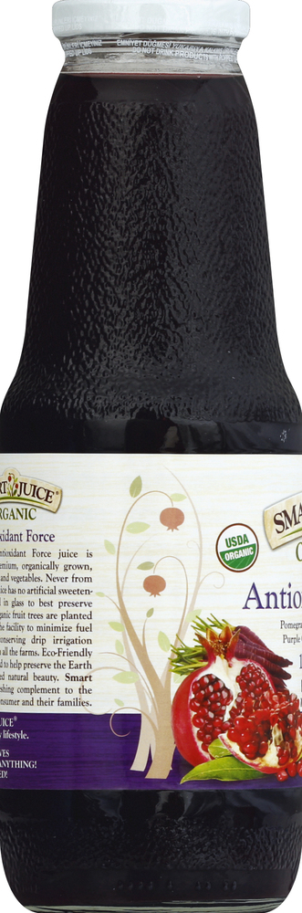 Smart Juice 100% Juice, Organic, Antioxidant Force-Planogram-Left