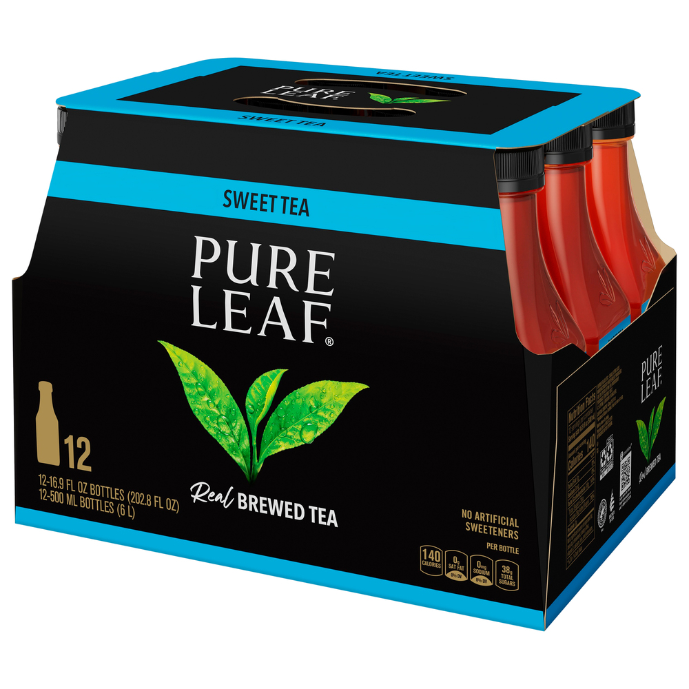 Pure Leaf Brewed Tea, Sweet Tea-Planogram-Back