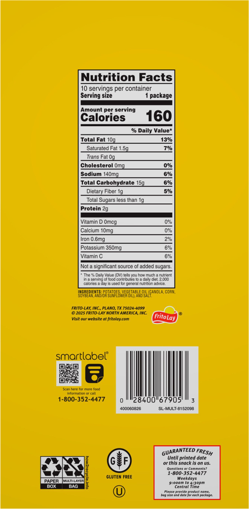 Lay's Potato Chips, Classic-Planogram-Right