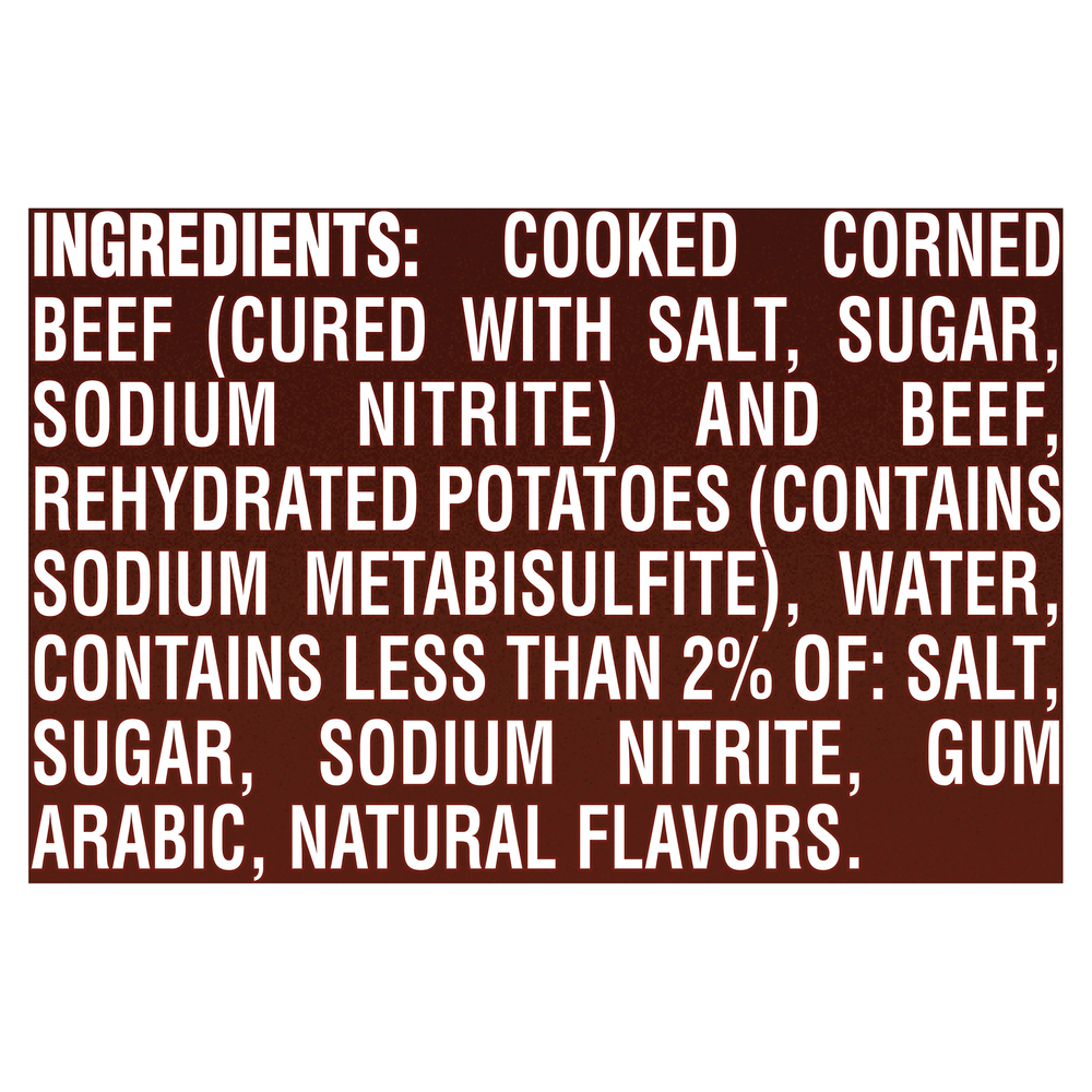 corned beef hash ingredients