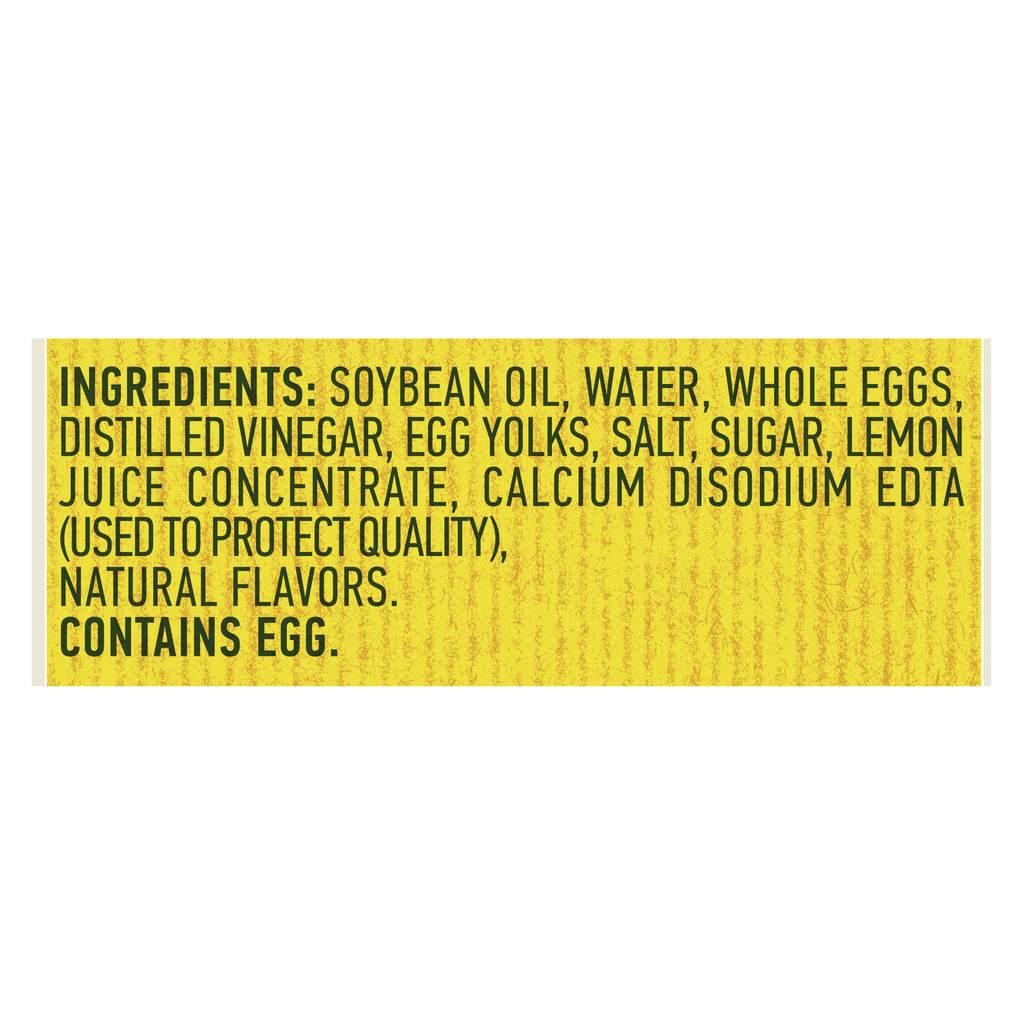 Best Foods Real Mayonnaise-Ingredients