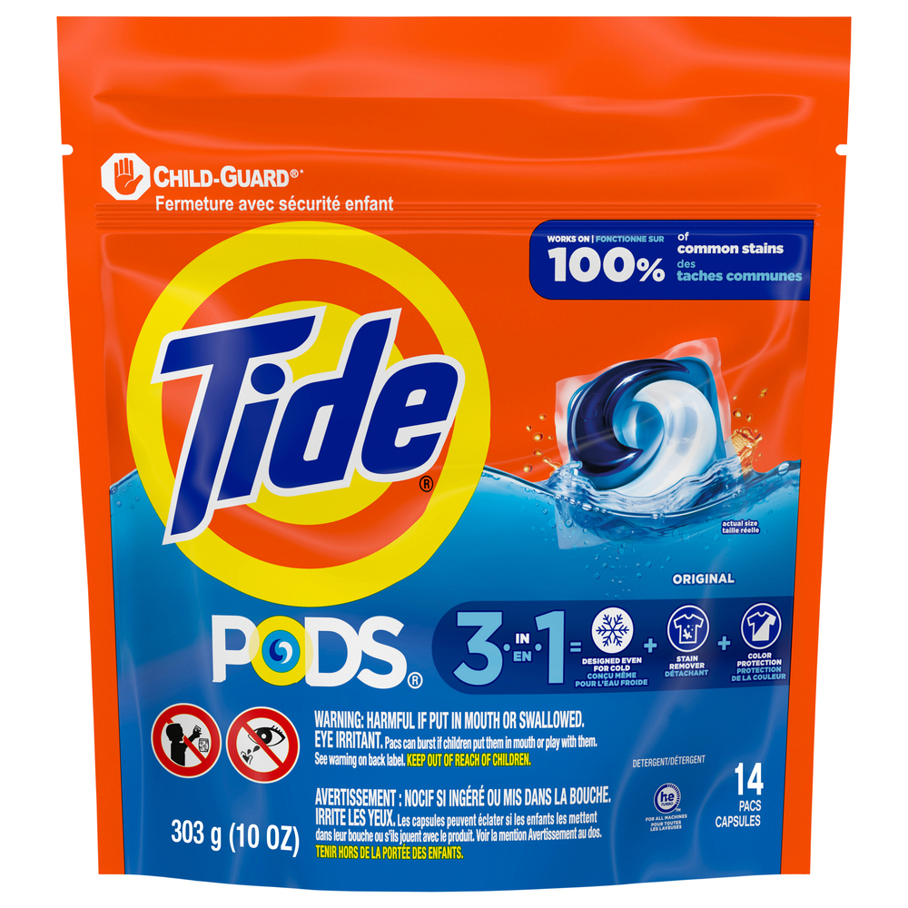 Tide Detergent, Original, Pods-Main