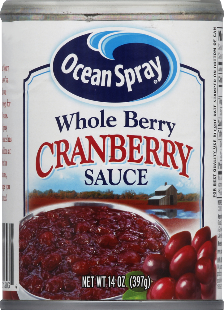 Ocean Spray Cranberry Sauce, Whole Berry-Ecom