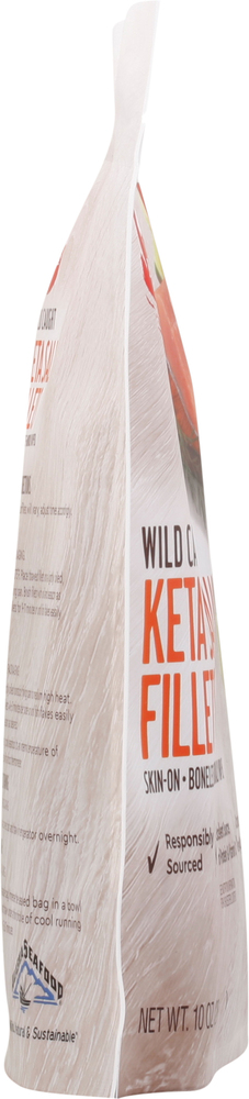 Raley's Purely Made Wild Caught Keta Salmon Fillets-Planogram-Left