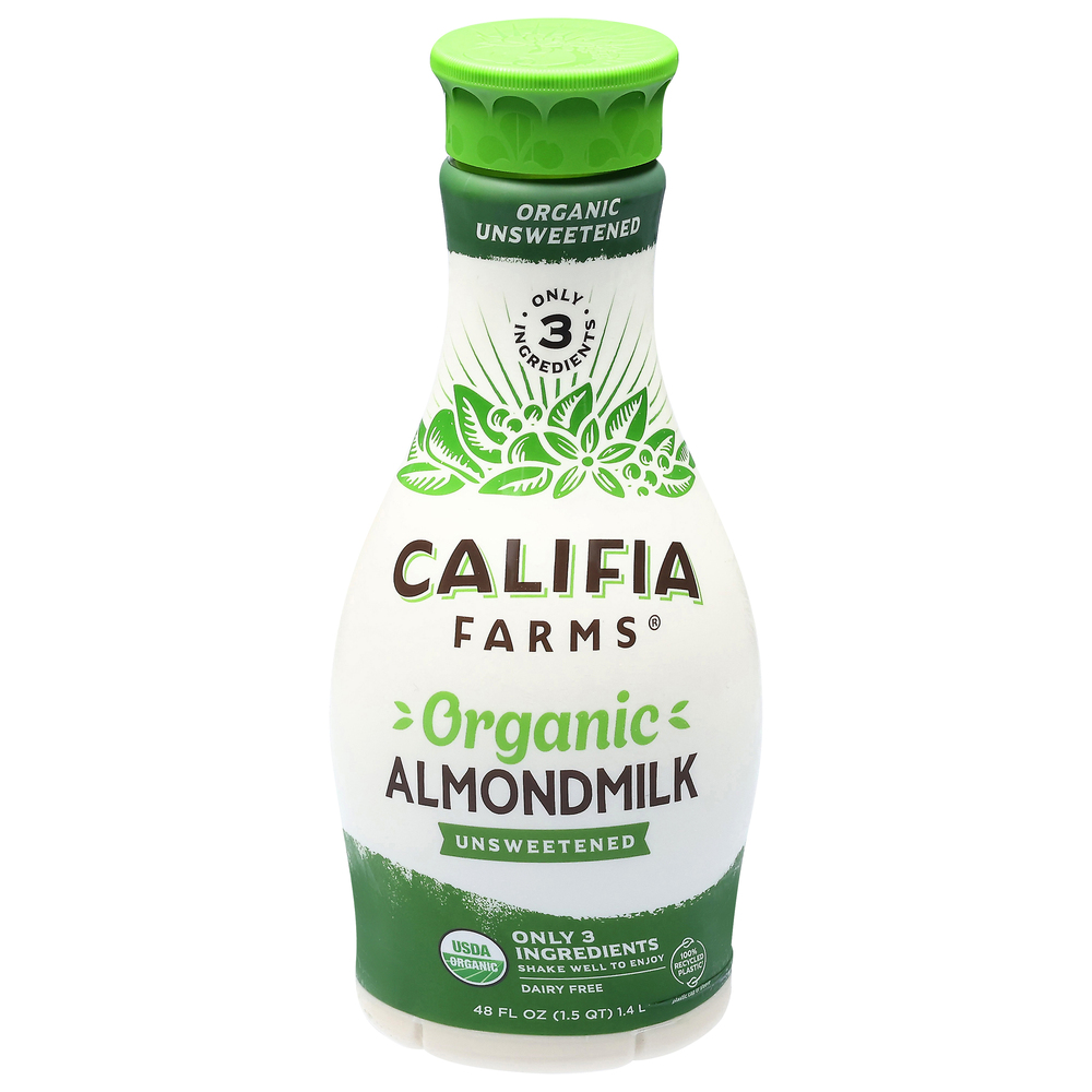 Califa Farms Almond Milk, Organic, Unsweetened-Main