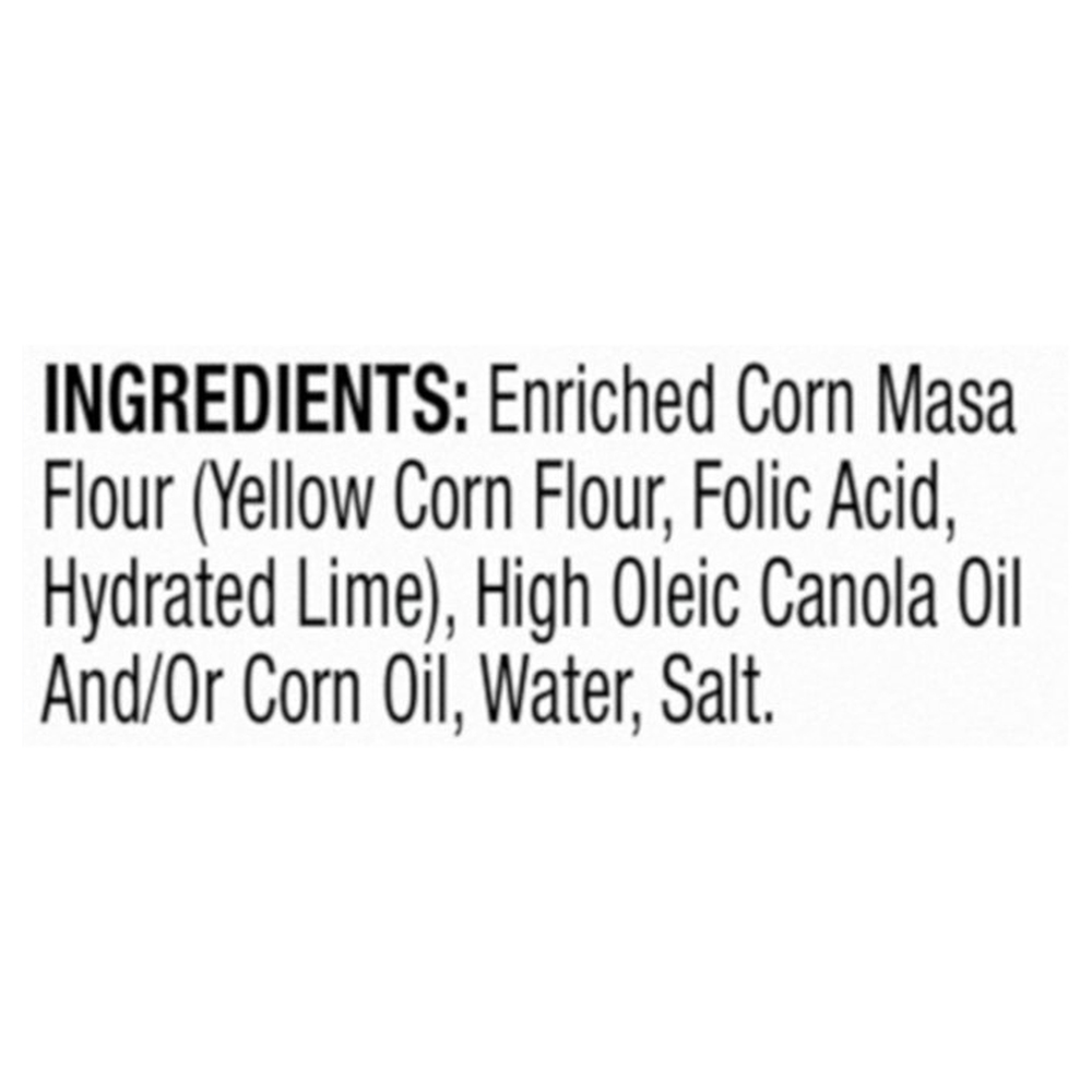 Ortega Taco Shells, Yellow Corn-Ingredients