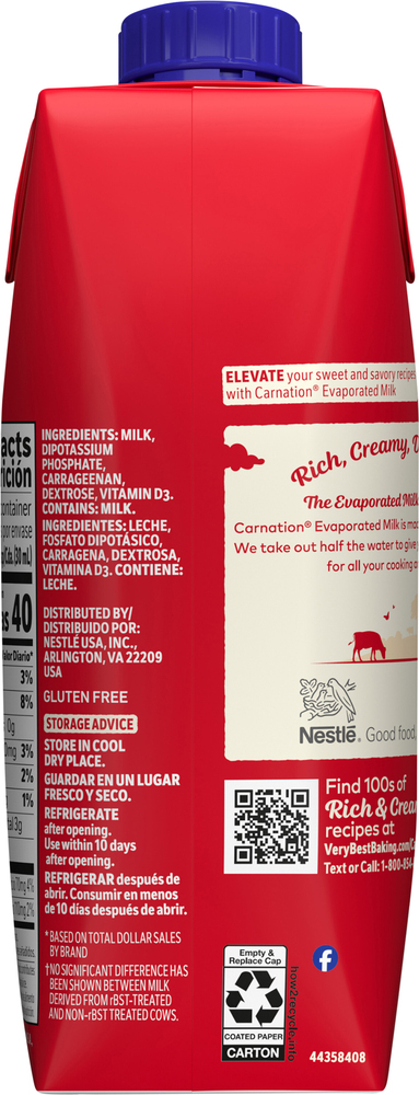 Carnation Evaporated Milk-Planogram-Back