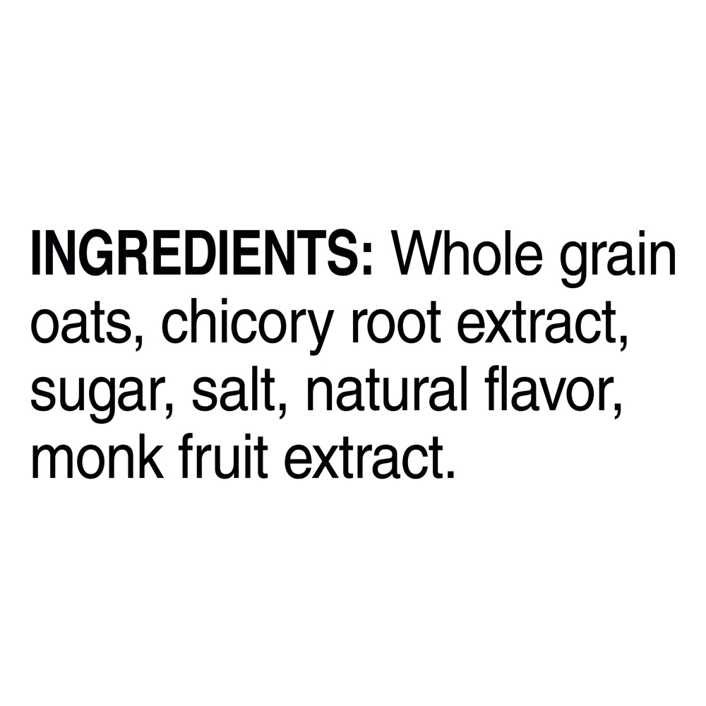 Quaker Instant Oatmeal, High Fiber, Maple & Brown Sugar-Ingredients