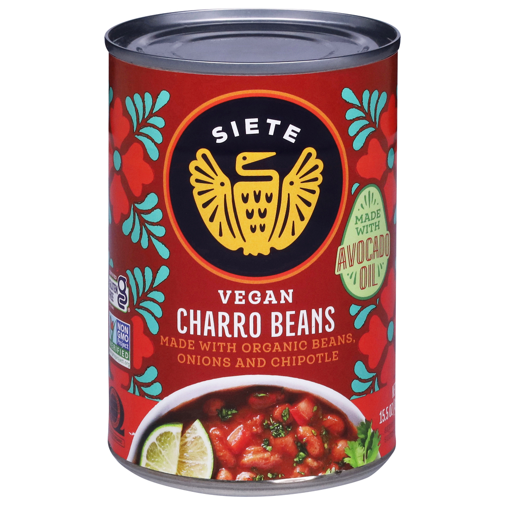 Siete Charro Beans, Vegan-Main