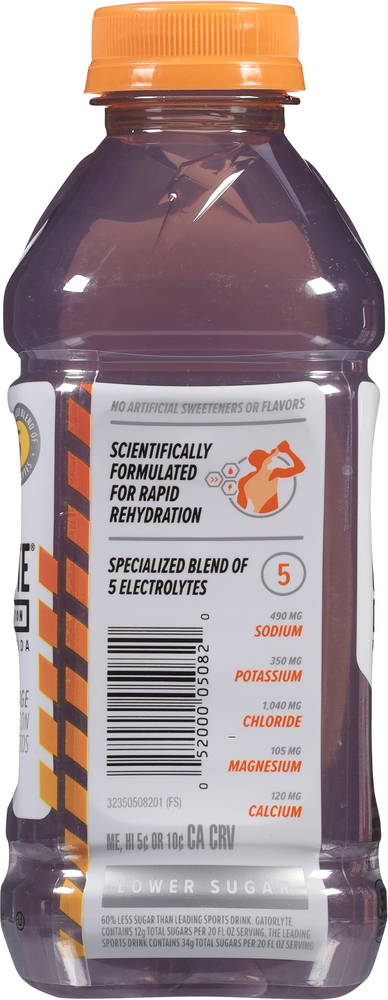 Gatorade Electrolyte Beverage, Mixed Berry-Planogram-Left