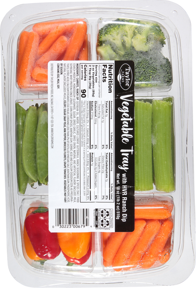 Taylor Farms Vegetable Tray-Planogram-Back