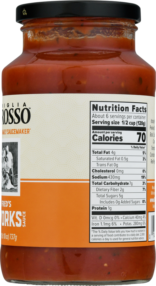 DelGrosso Sauce, Uncle Fred's Fireworks-Planogram-Right
