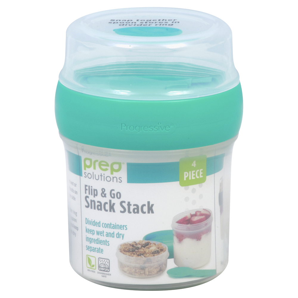 Progressive Prep Solutions Snack Stack, Flip & Go-Main