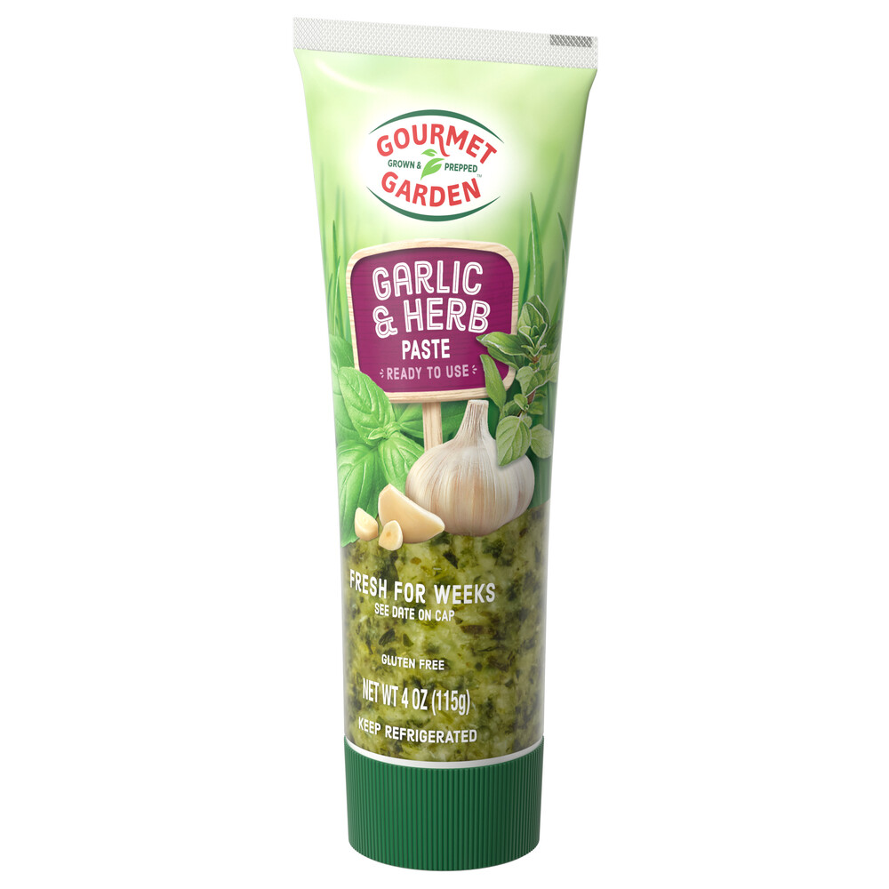 Gourmet Garden Garlic & Herb Paste-Front-Right-Elevated