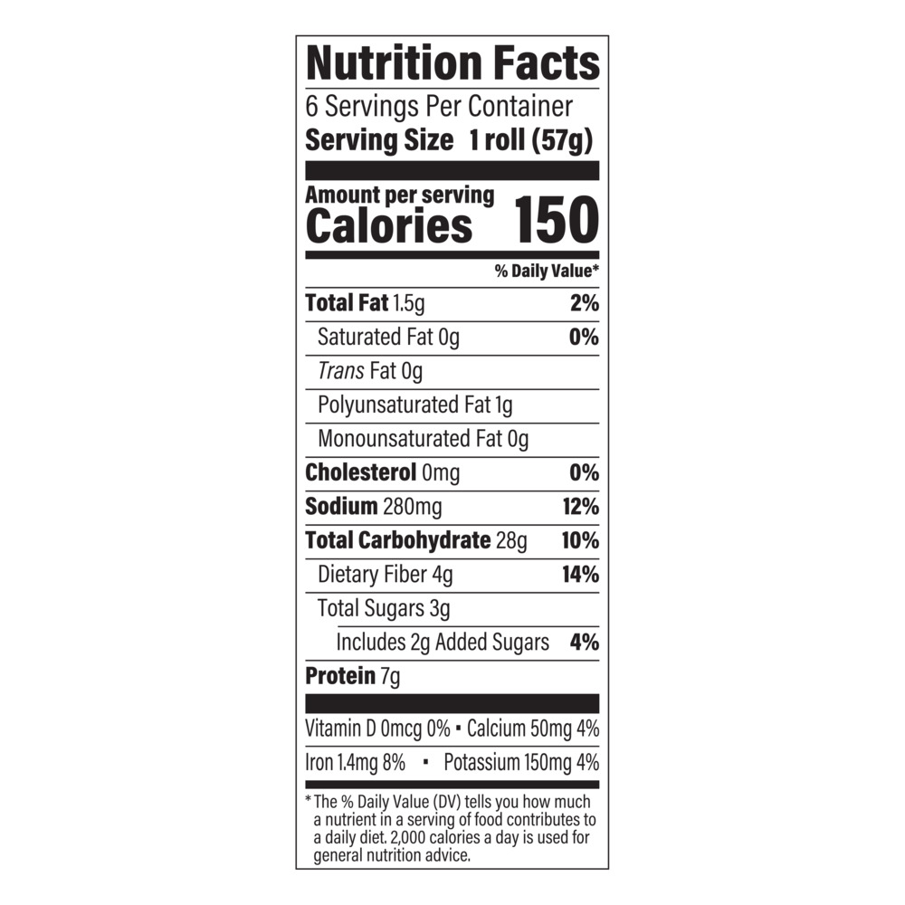 Oroweat Sandwich Thins Whole Wheat Sliced Sandwich Thins, 6 count, 12 ...