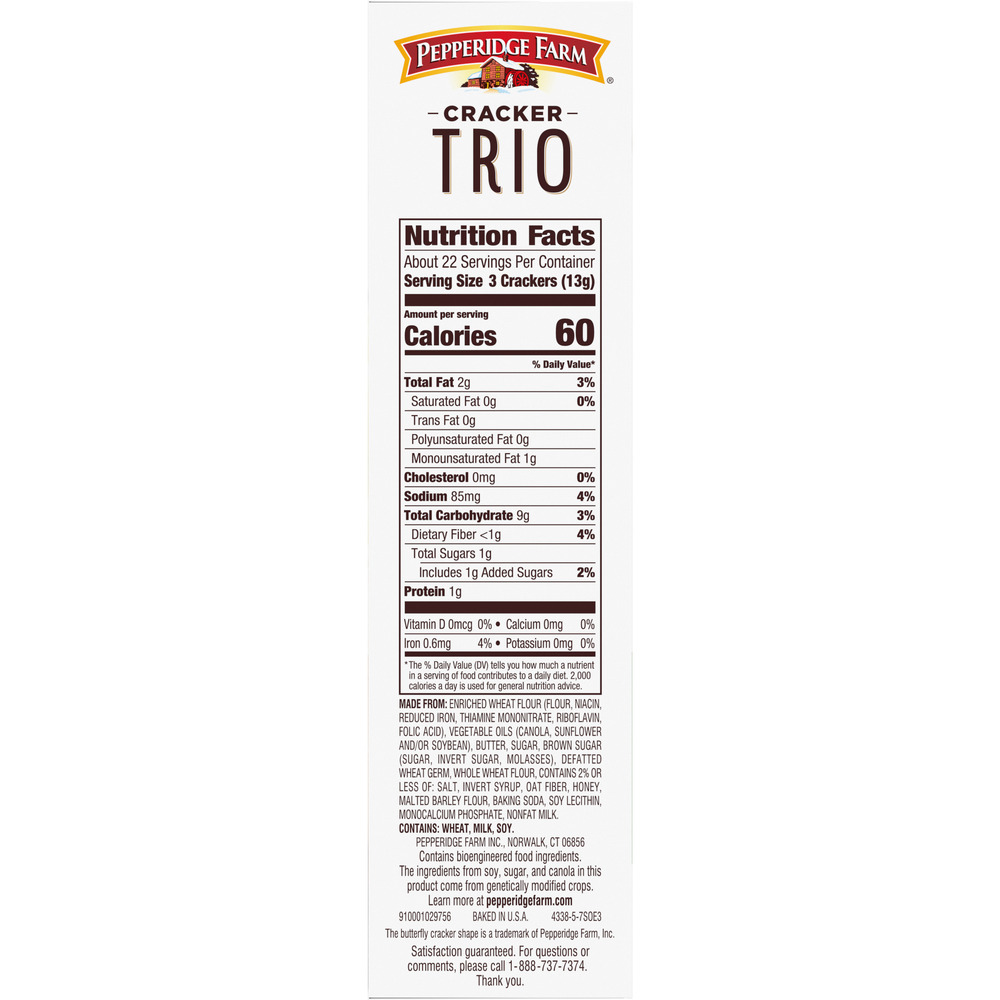Pepperidge Farm® Trio Variety Crackers-Planogram-Right