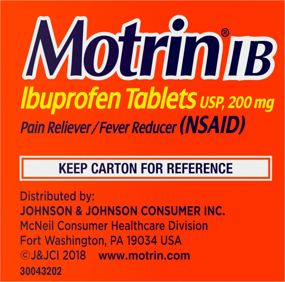 motrin tablets
