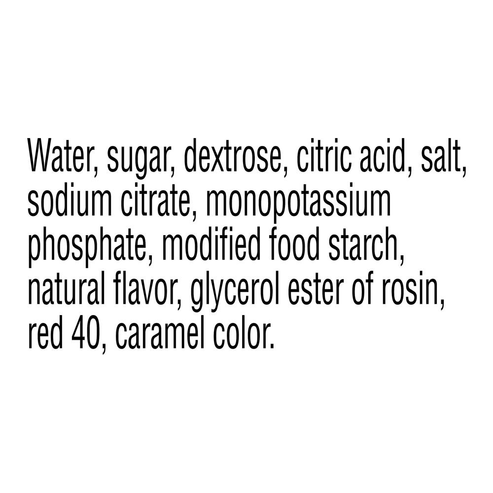 Gatorade Thirst Quencher, Fruit Punch, 8 Pack-Ingredients