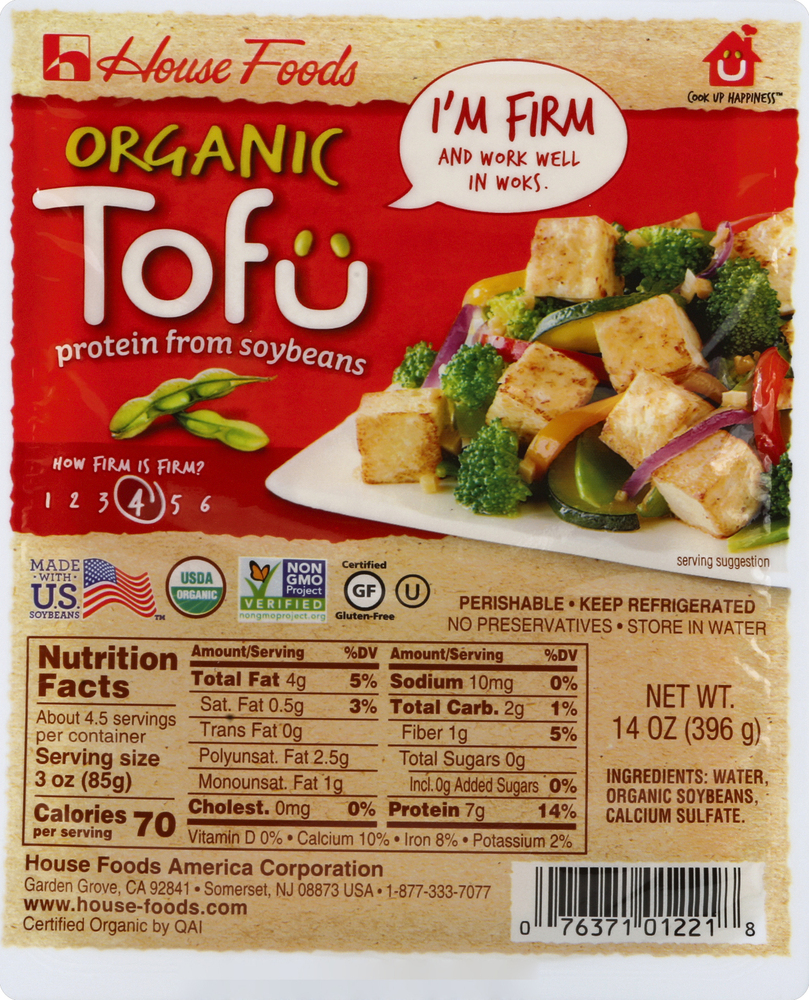 House Foods Tofu, Organic-Ecom