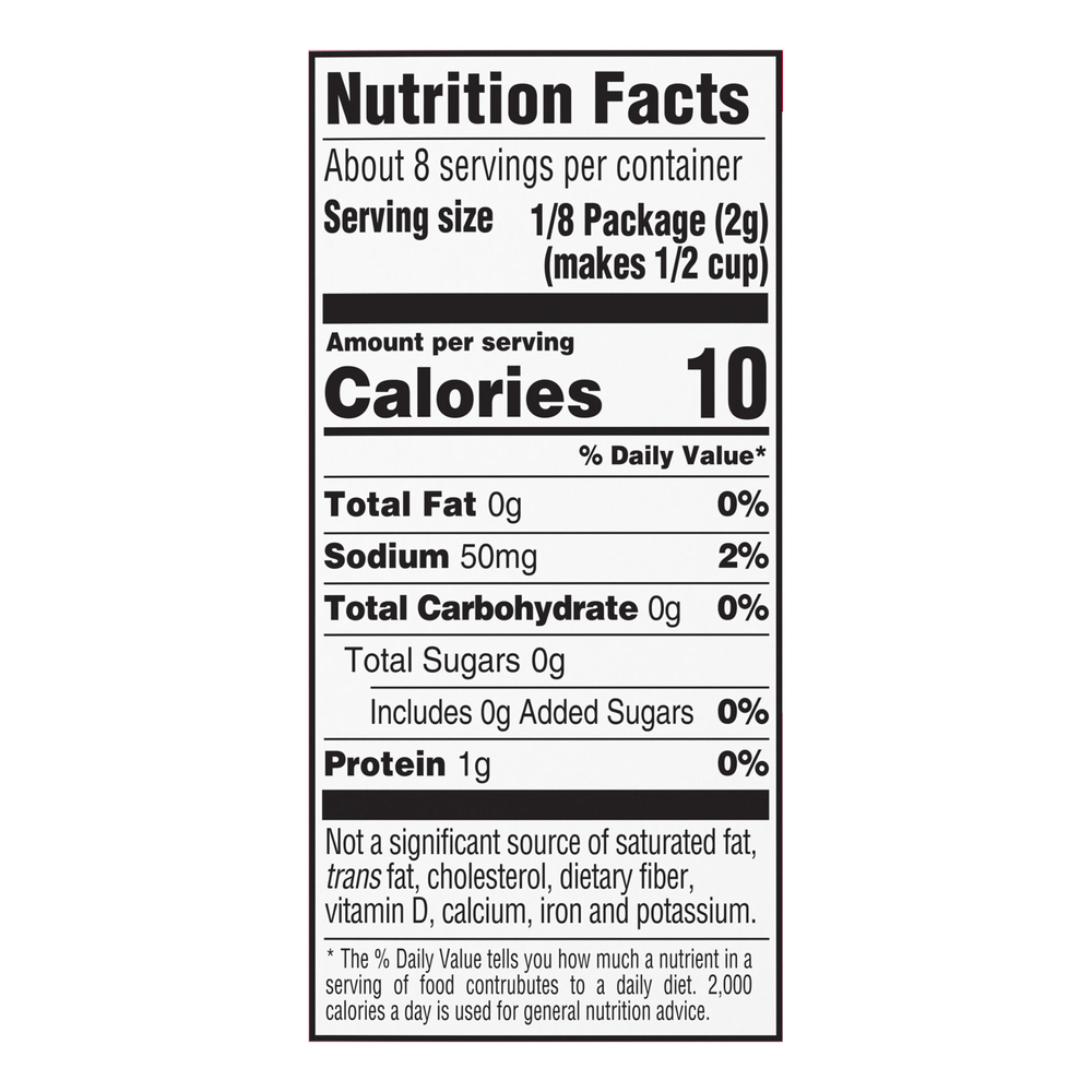 Jell-O Gelatin Dessert, Low Calorie, Zero Sugar, Strawberry, Family ...