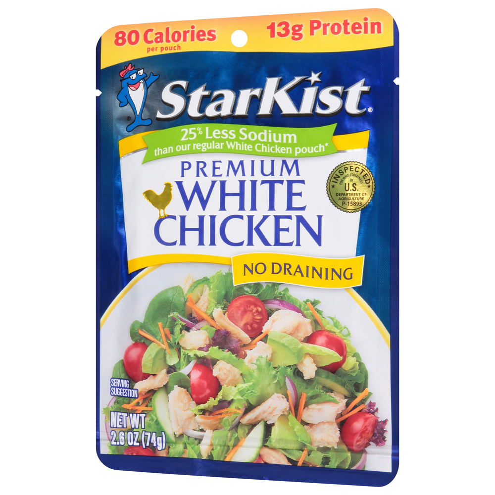 StarKist White Chicken, Premium-Front-Right-Elevated