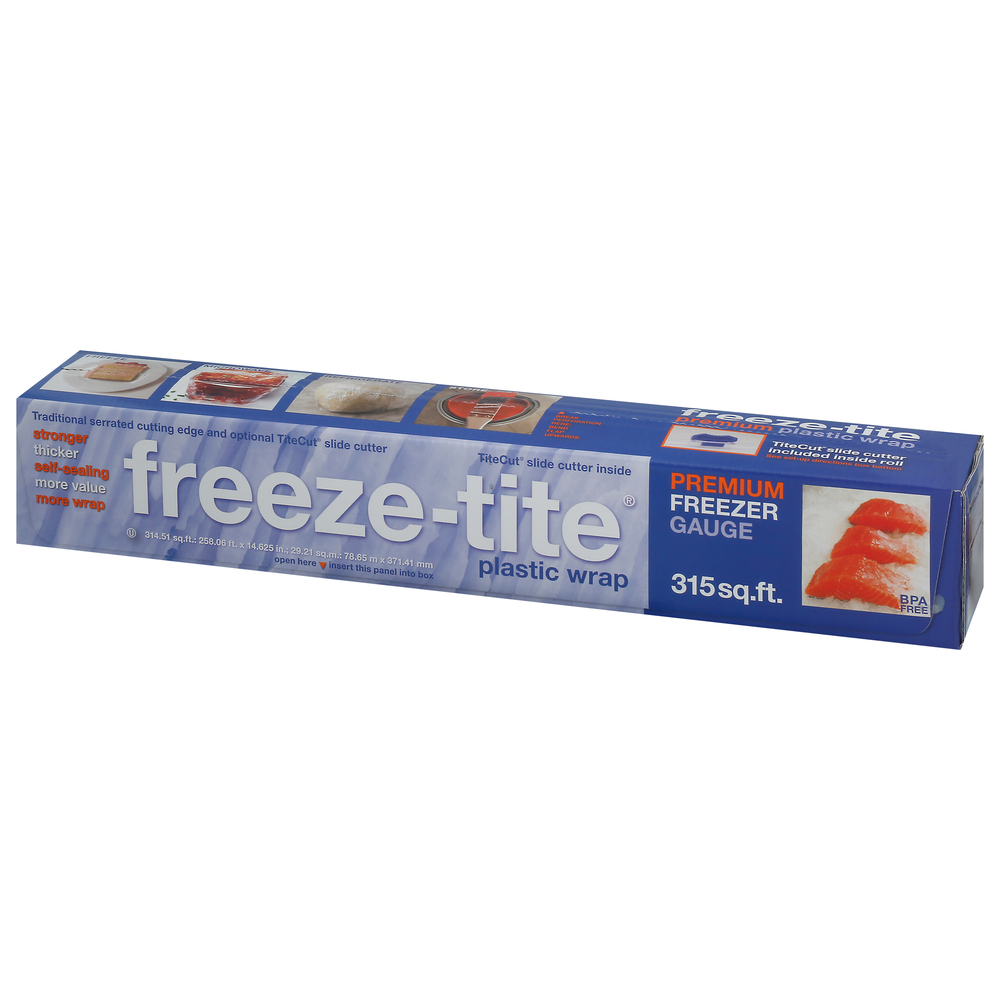 Freeze-Tite Plastic Wrap, Premium-Front-Right-Elevated