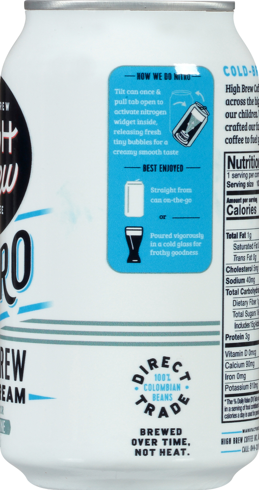 high brew coffee nitro