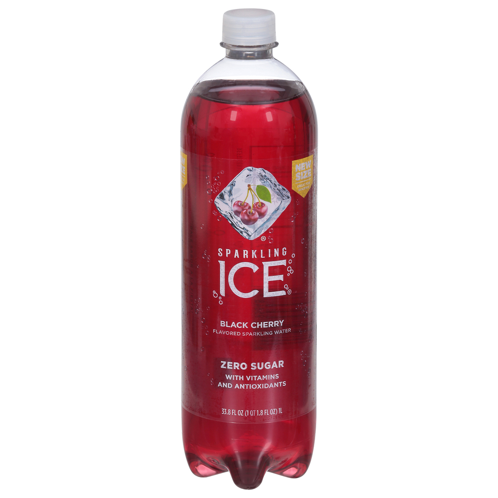 Sparkling Ice Sparkling Water, Zero Sugar, Black Cherry Flavored-Main