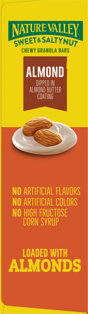 Nature Valley Granola Bars, Chewy, Almond, Sweet & Salty Nut-Planogram-Left