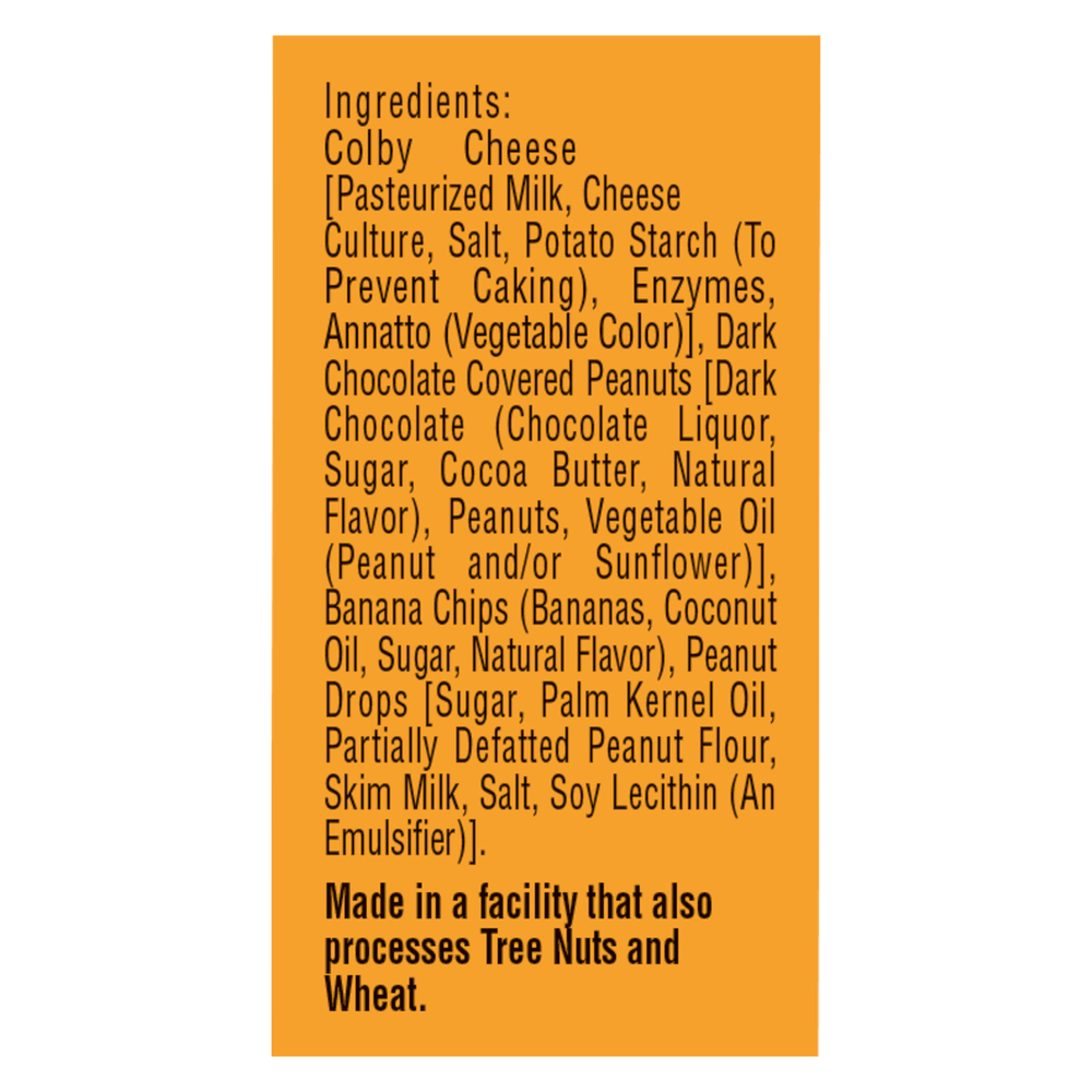 Sargento Balanced Breaks, Sweet, Colby/Peanuts/Banana Chips/Peanut ...