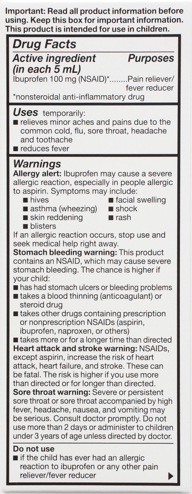 ibuprofen boxed warning