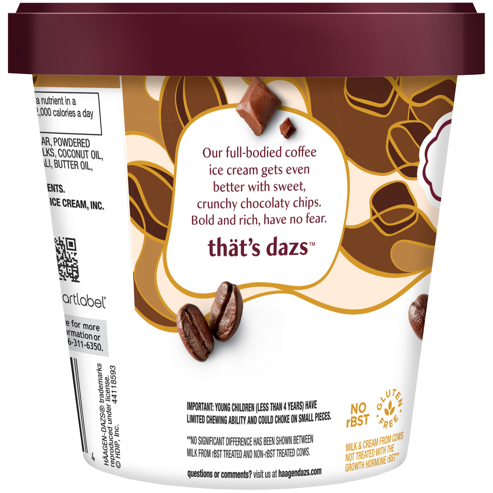 Haagen Dazs Coffee Chip Ice Cream-Planogram-Left