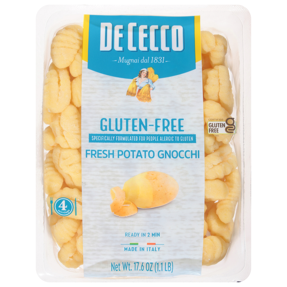 De Cecco Gnocchi, Gluten-Free, Fresh Potato-Main