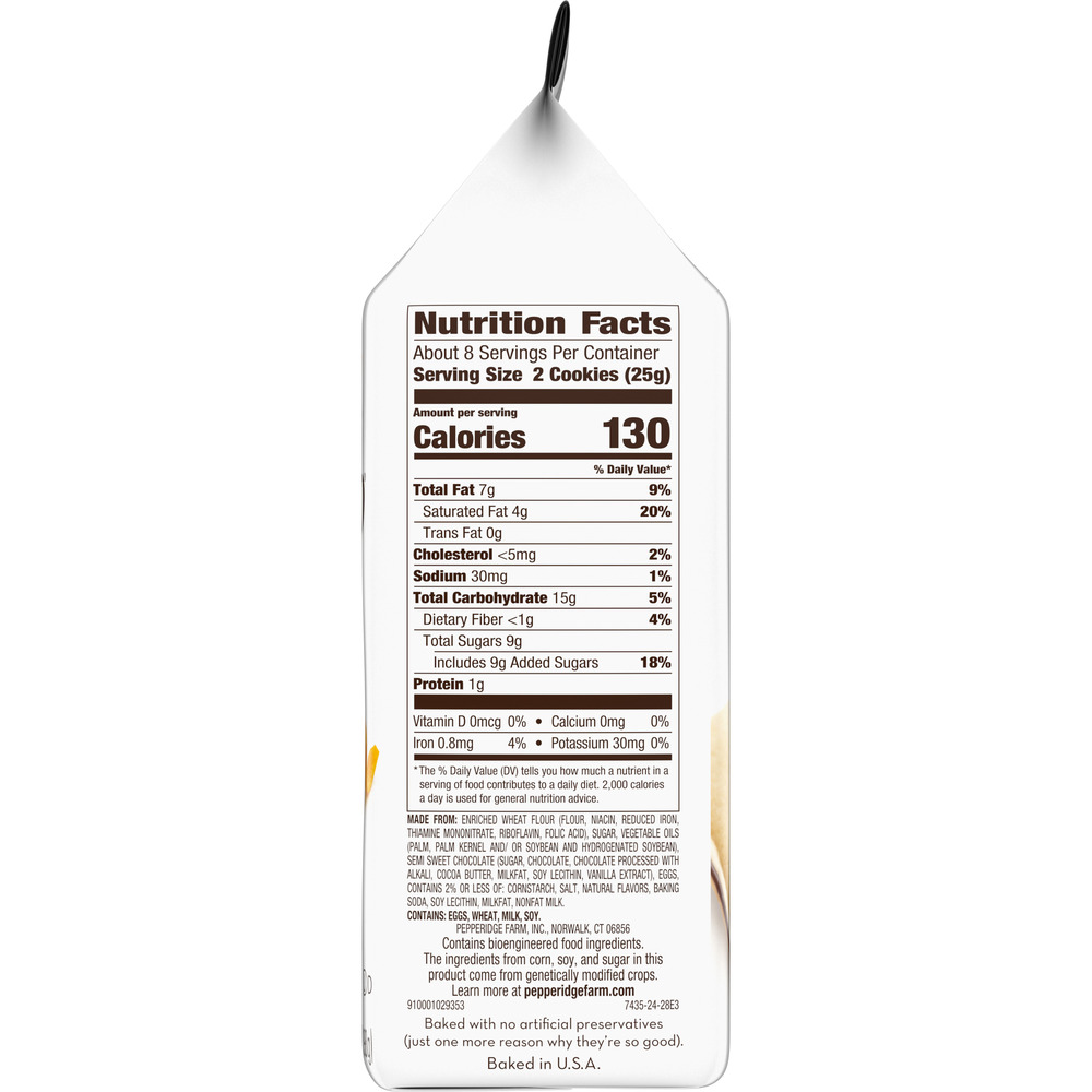 Pepperidge Farm® Milano® Orange Chocolate Cookies-Planogram-Right