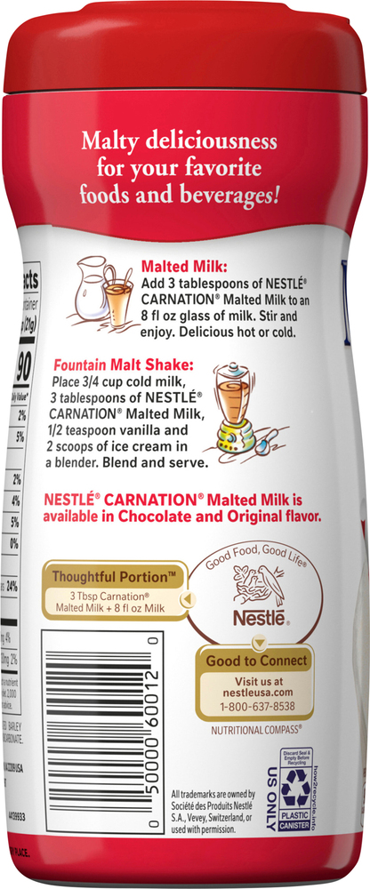 Carnation Malted Milk, Original-Planogram-Left