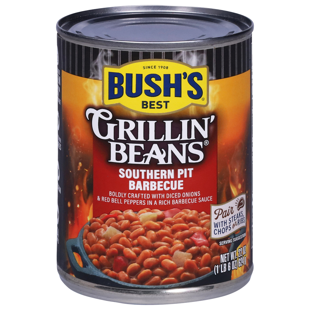 Bush's Best Grillin' Beans Grillin' Beans, Southern Pit Barbecue-Main