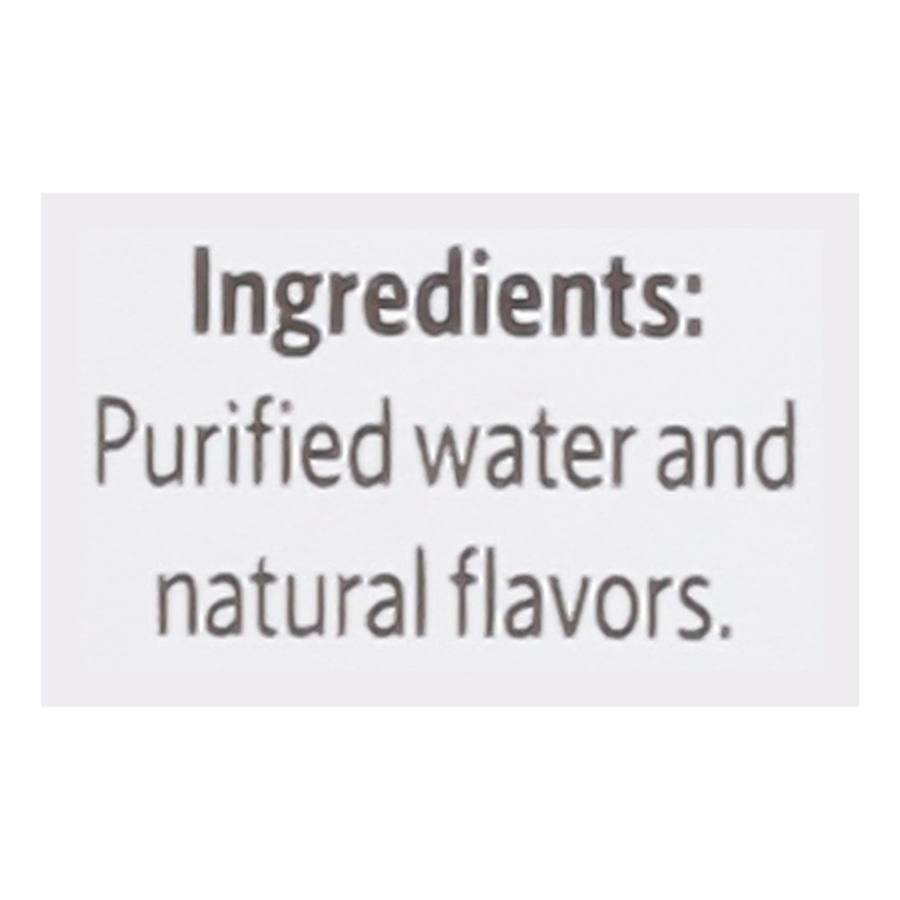Hint Water, Pineapple-Ingredients