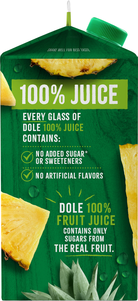Dole 100% Juice, Pineapple-Planogram-Left