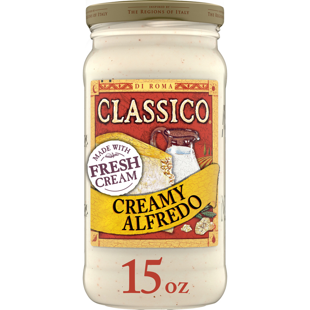 Classico Pasta Sauce, Creamy Alfredo-Hero
