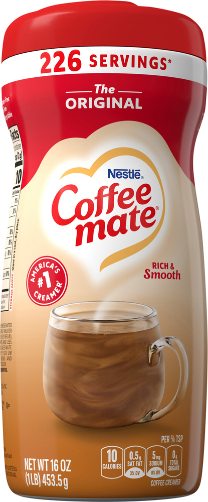 Coffee-Mate Coffee Creamer, The Original-Planogram-Back