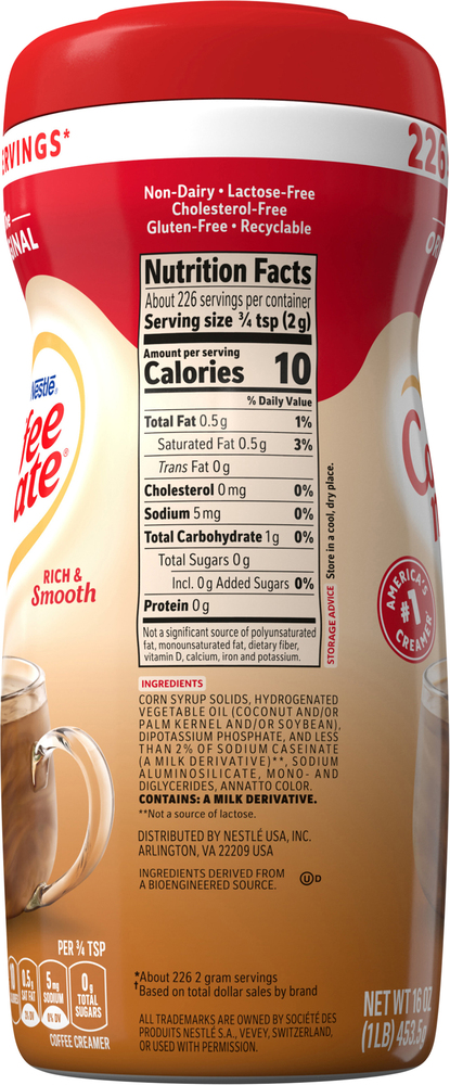 Coffee-Mate Coffee Creamer, The Original-Planogram-Right