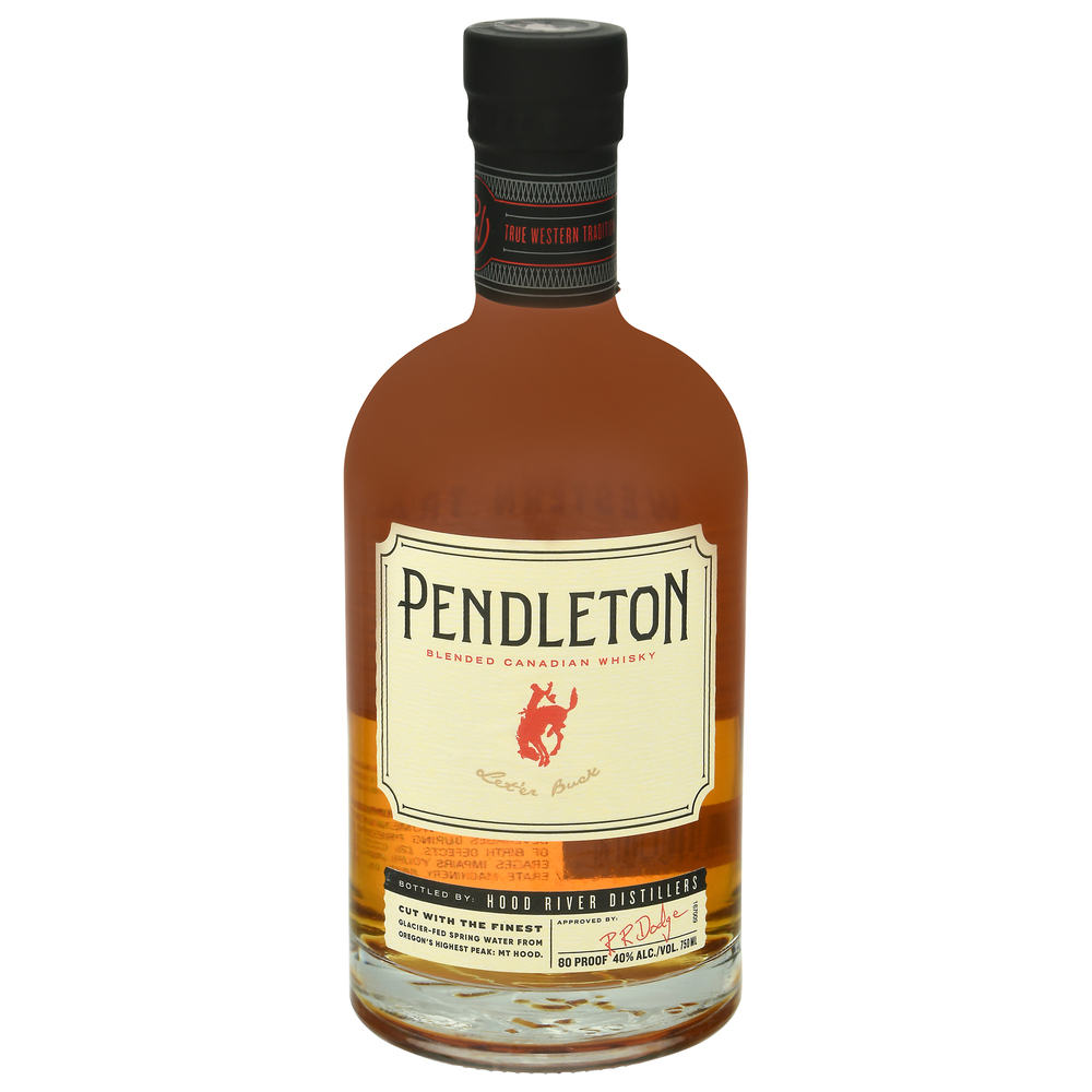 Pendleton Whisky, Canadian, Blended-Main
