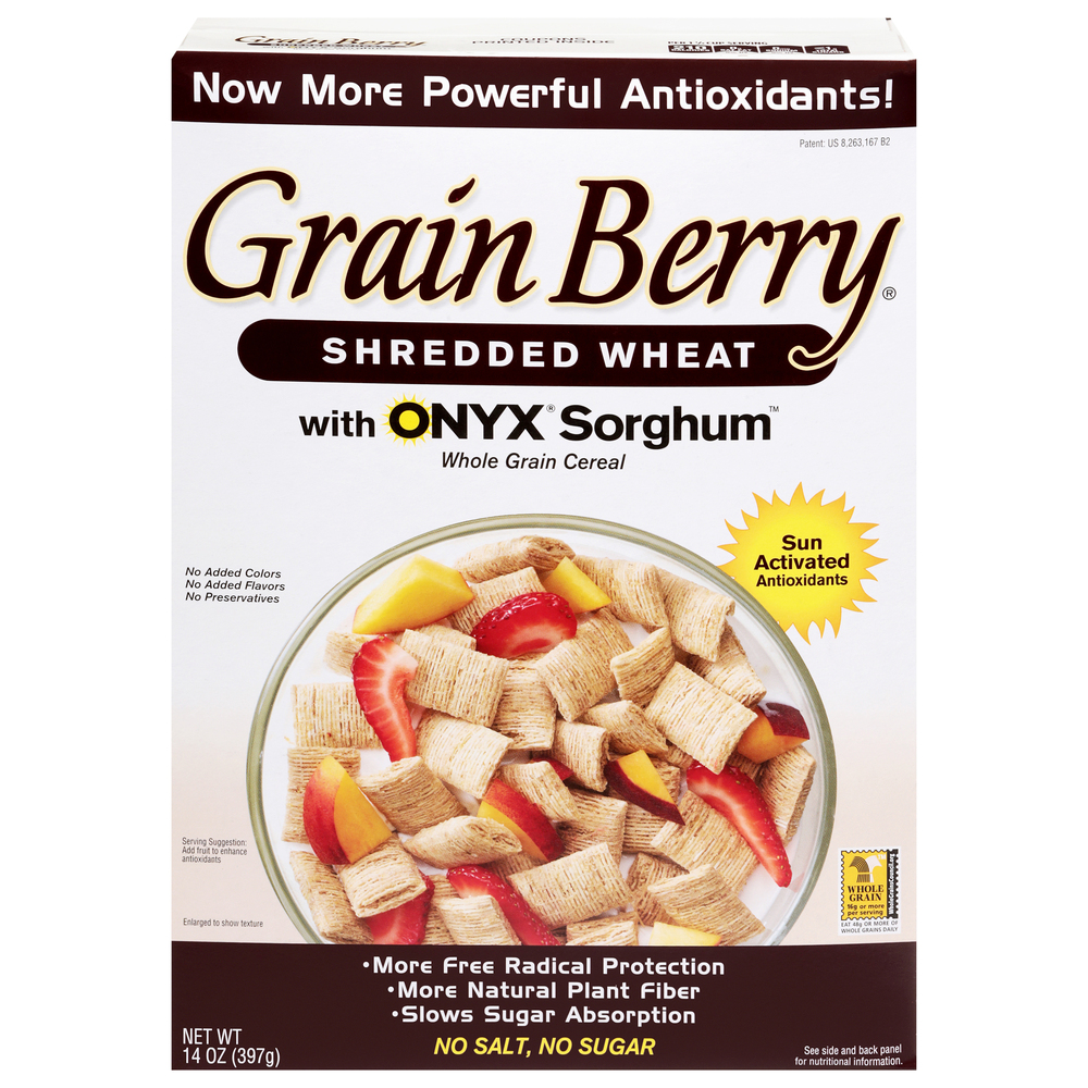 Grain Berry Grain Berry Shredded Wheat with Onyx Sorghum Cereal-Main